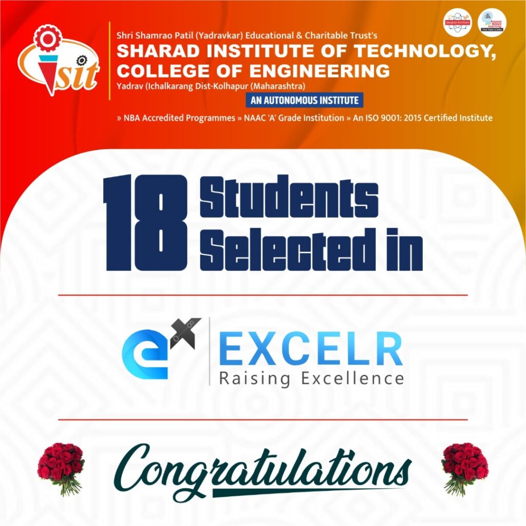 Placement News Archive - Sharad Institute Of Technology College Of Engineering
